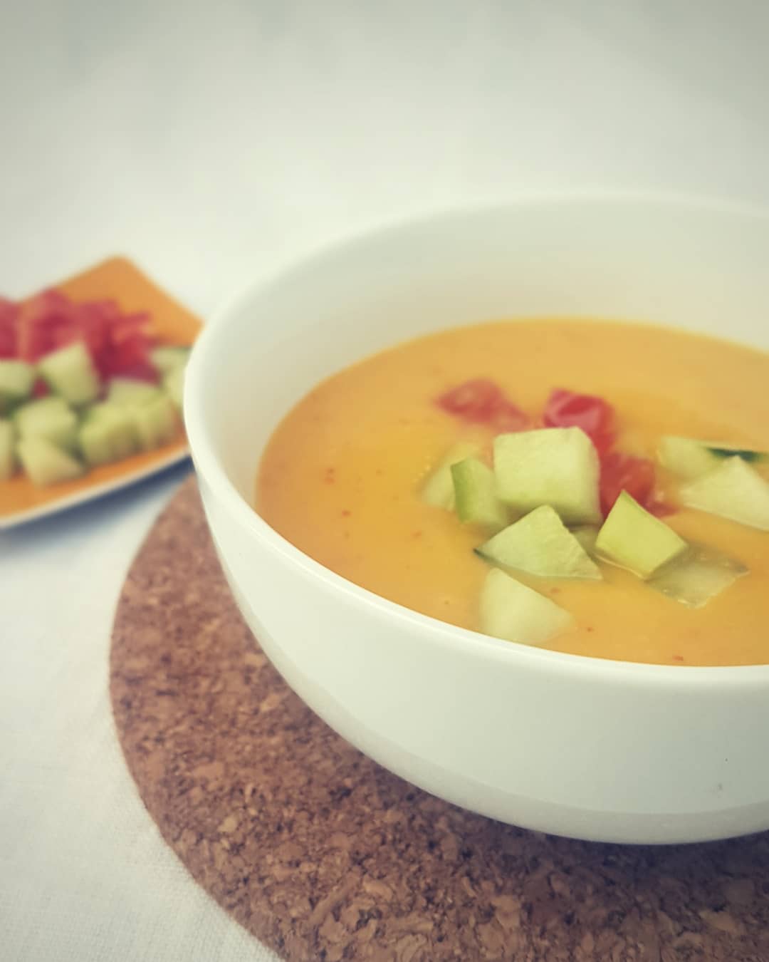 GAZPACHO DE MANGO SÚPER VERANIEGO - realfoodaholic