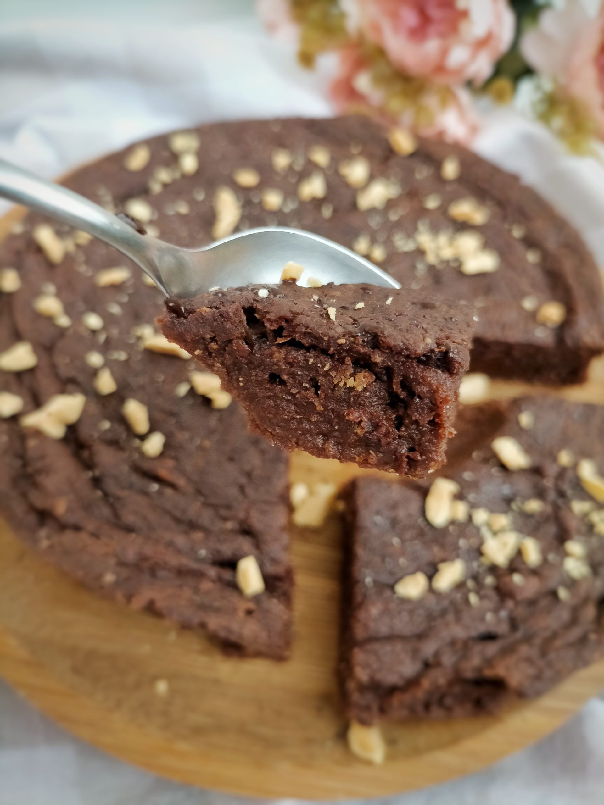 BIZCOCHO DE CACAO Y COLIFLOR AL MICROONDAS - realfoodaholic