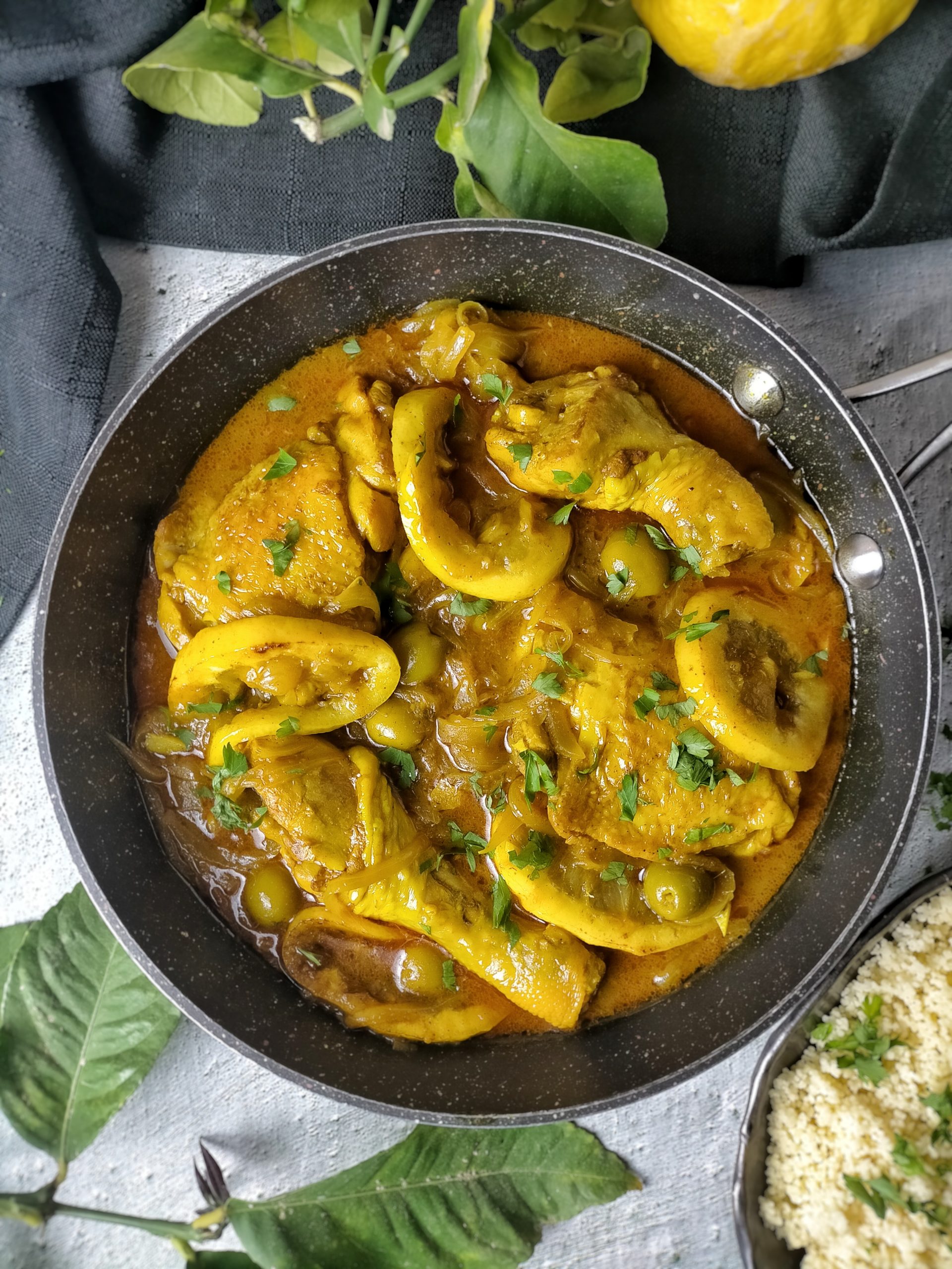 POLLO CON LIMÓN AL ESTILO MARROQUÍ - realfoodaholic